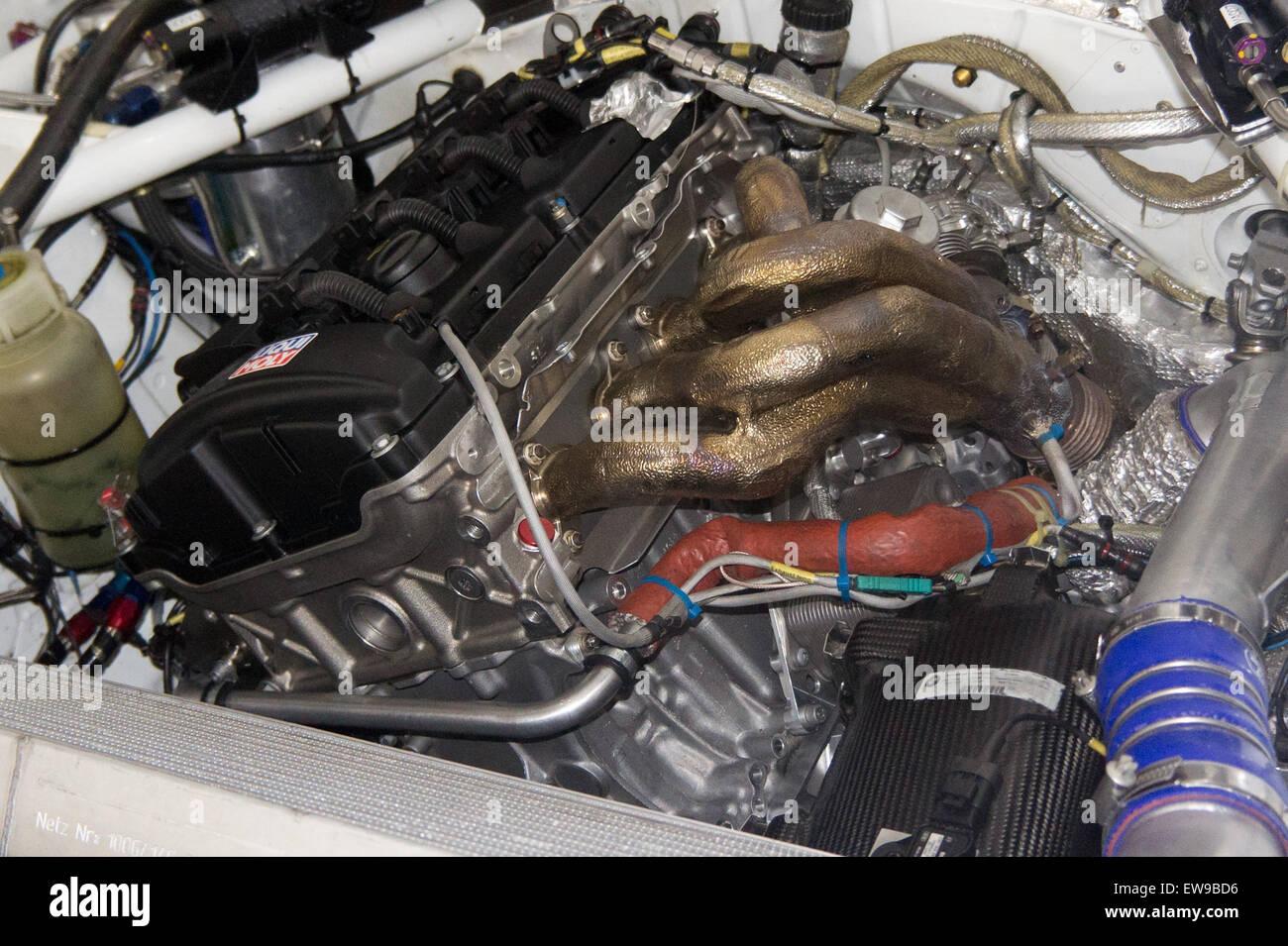 The 1.6-litre turbo engine from BMW showcased at the 2011 WTCC Race of ...