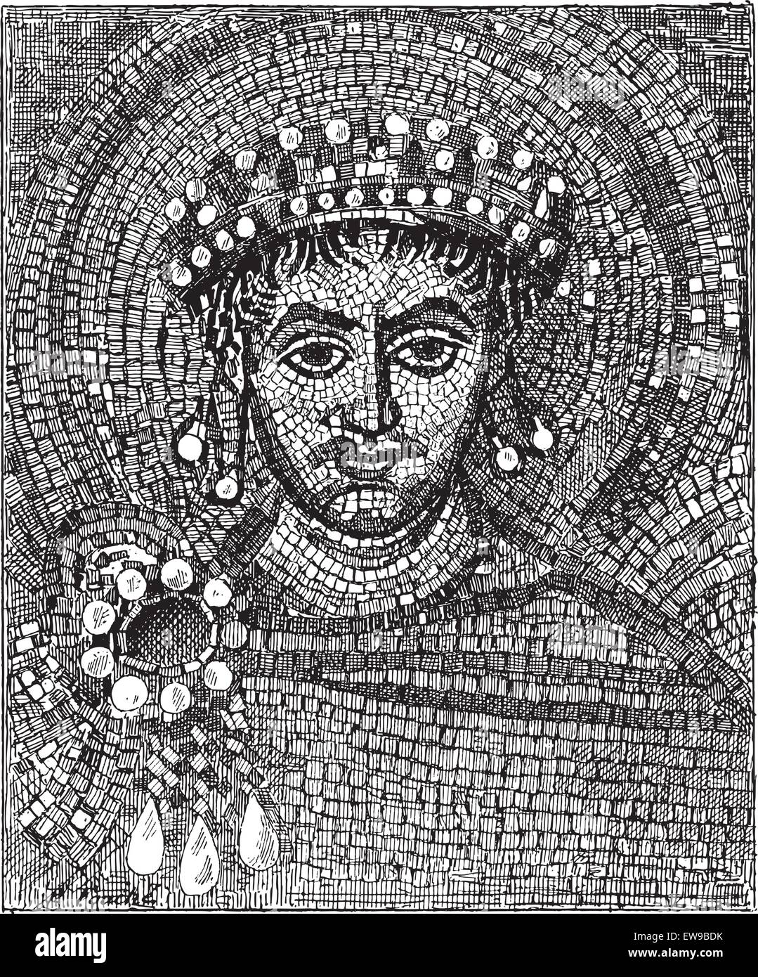 Justinian mosaic hi-res stock photography and images - Alamy