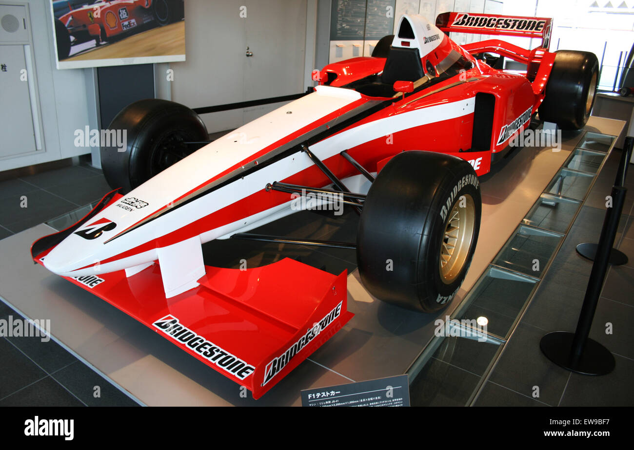 Bridgestone test car Ligier JS41 Stock Photo - Alamy