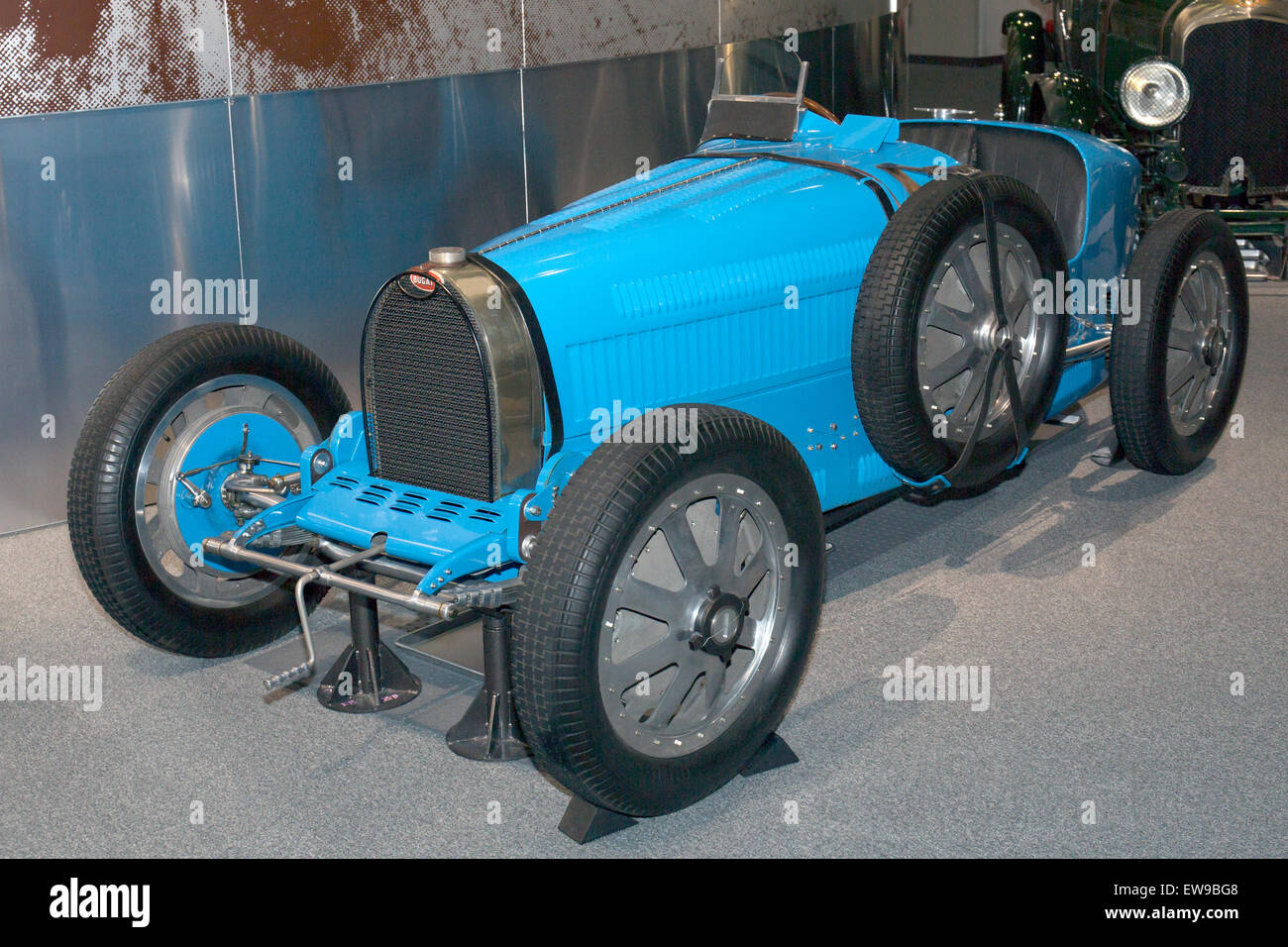 The 1926 Bugatti Type 35B, displayed at the Toyota Automobile Museum ...