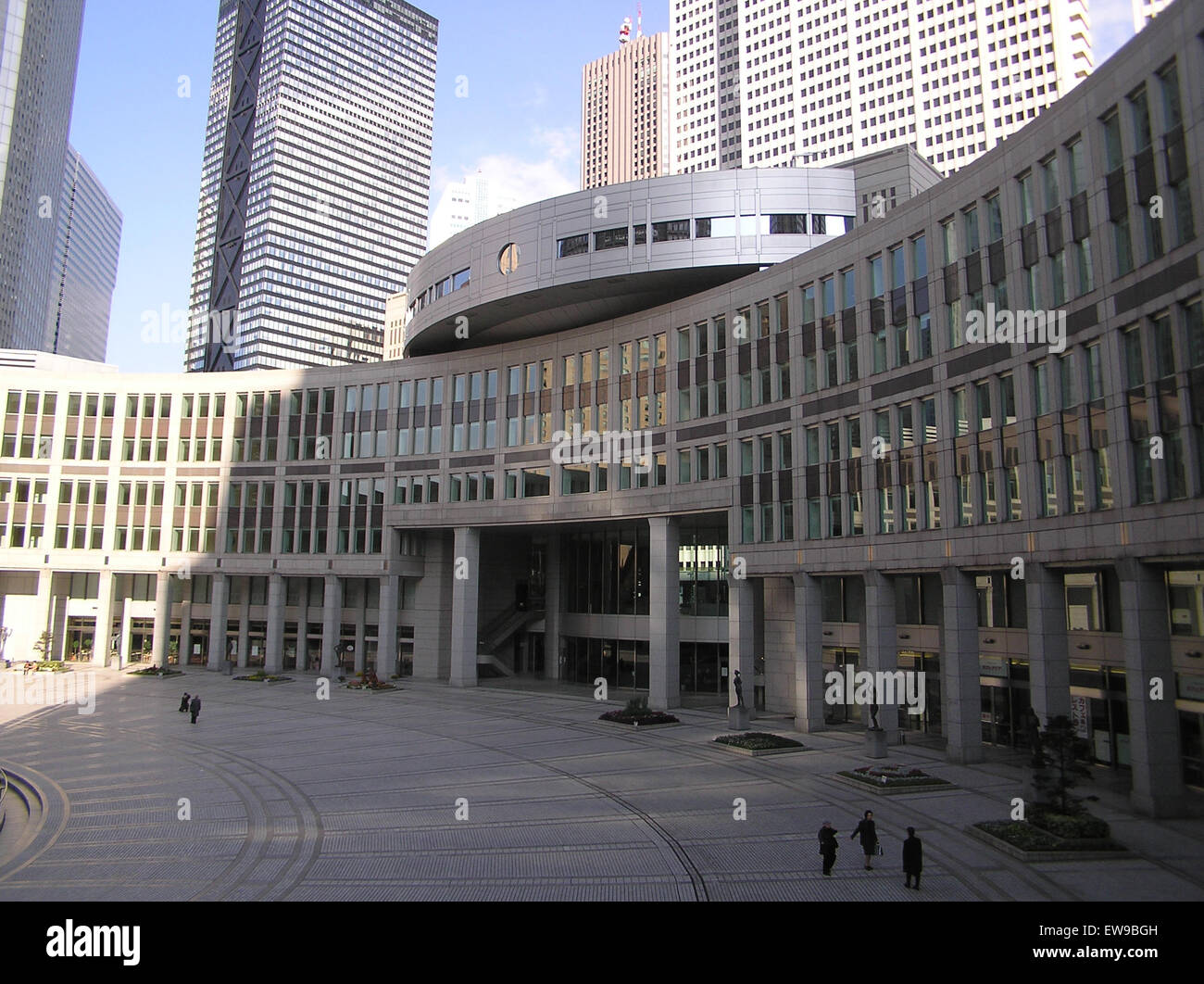 The Tokyo Metropolitan Assembly building, seen here in December 2003 ...