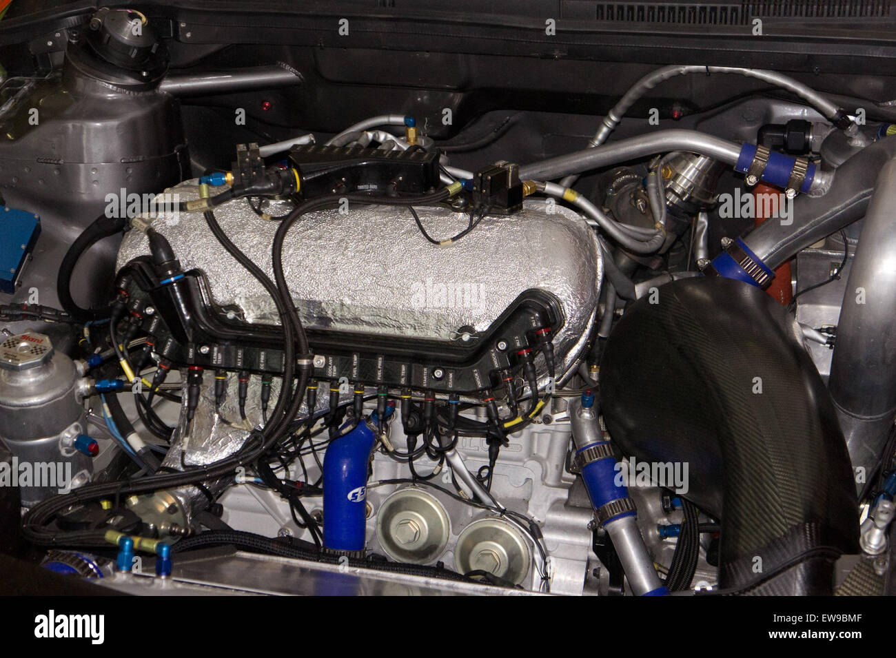 A 2011 Chevrolet 1.6-litre turbo engine used in the World Touring Car ...