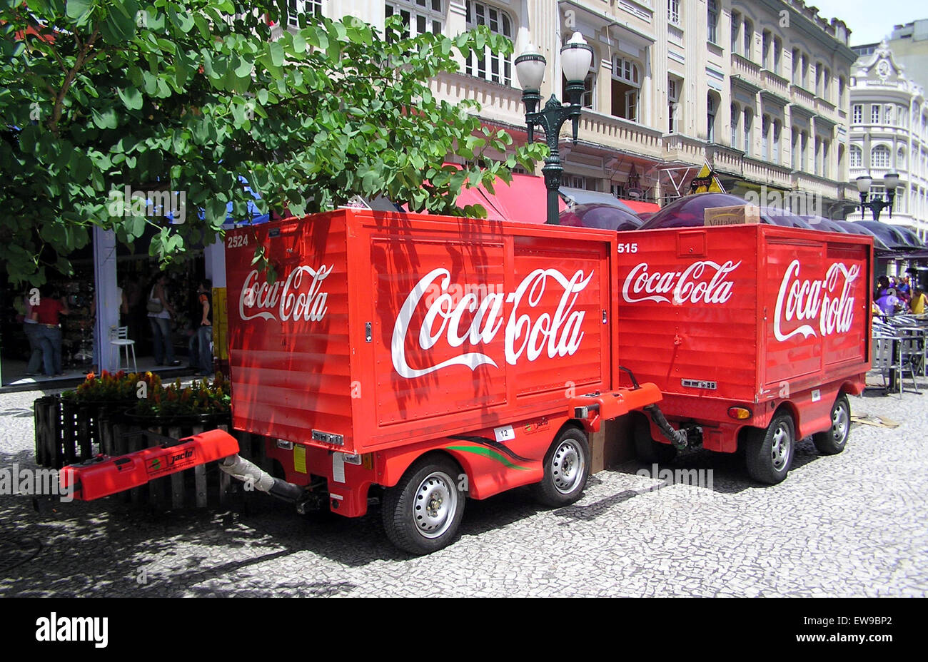 The *Coca-Cola Car* in Curitiba is a unique promotional vehicle used ...