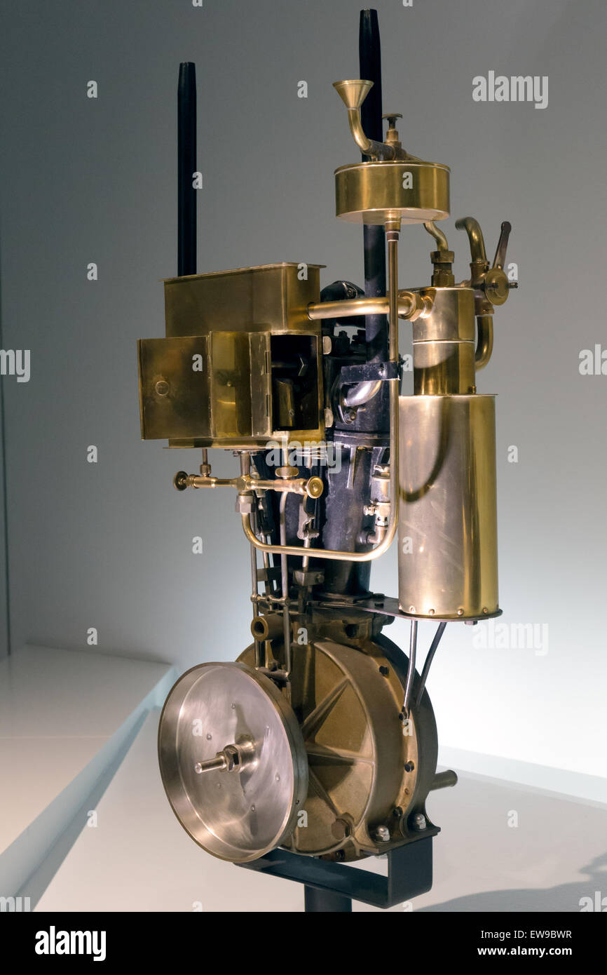 The Daimler 2-cylinder engine is one of the earliest examples of ...