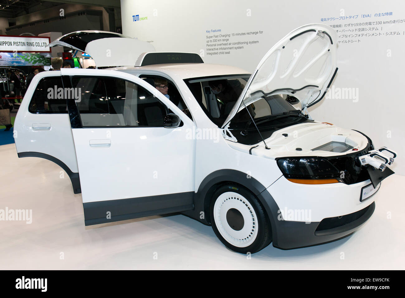 The *EVA* is a concept car created by *TUM Create*, presented at the ...