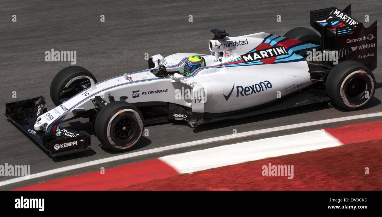 Felipe Massa in the 2015 Malaysia FP2 session showcases his performance ...