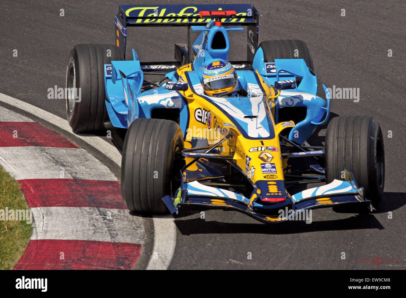 Fernando Alonso, in the 2006 Canadian Grand Prix, showcased his skill ...