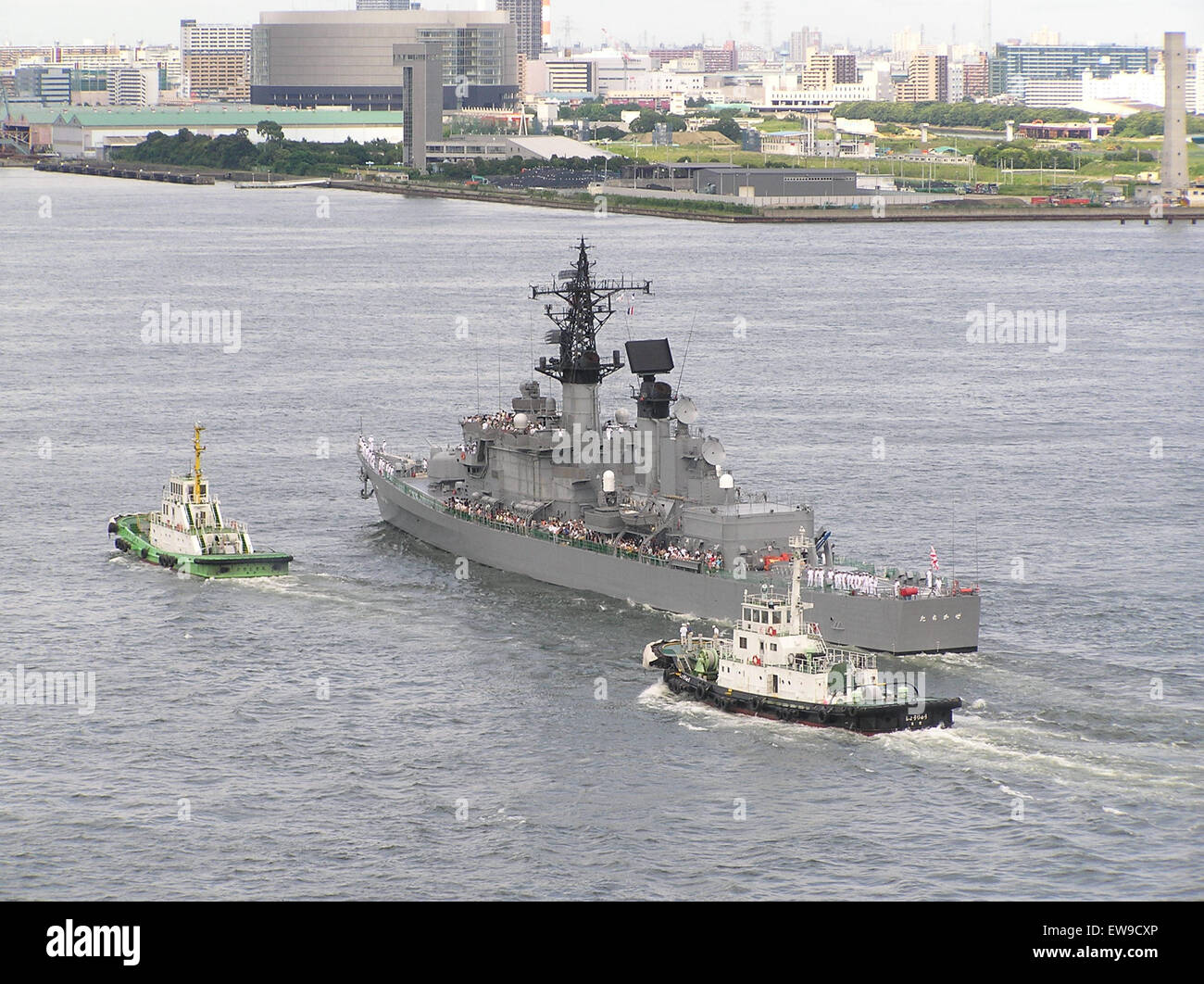 On July 27, 2003, the DDG-168 Tachikaze, a guided missile destroyer of ...