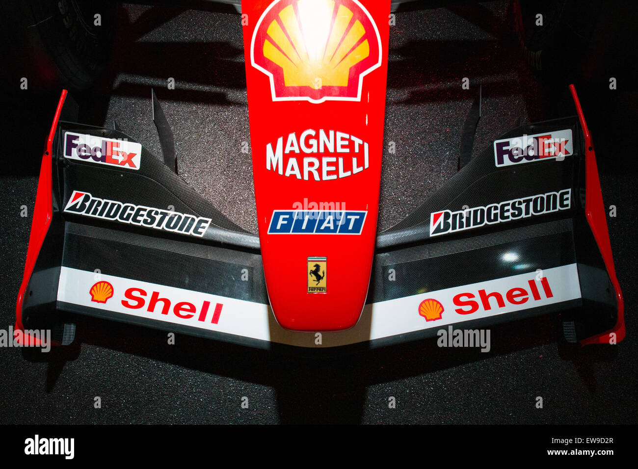 The Ferrari F399 front wing is a key component of Ferrari's racing car ...