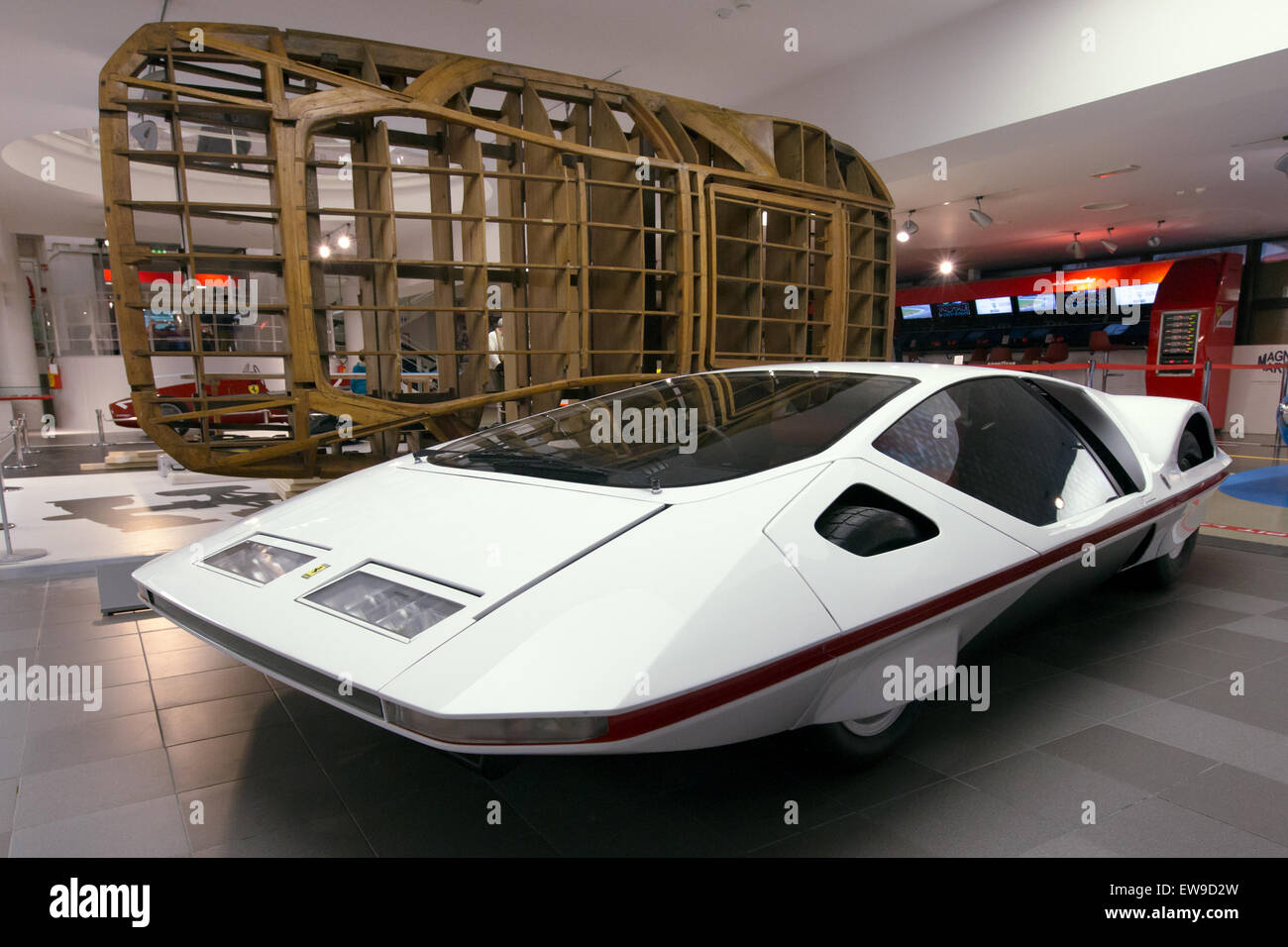 The Ferrari Modulo, an experimental concept car designed by Pininfarina ...