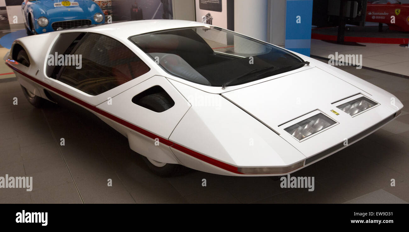 The Ferrari Modulo is a concept car designed by Pininfarina in 1970 ...