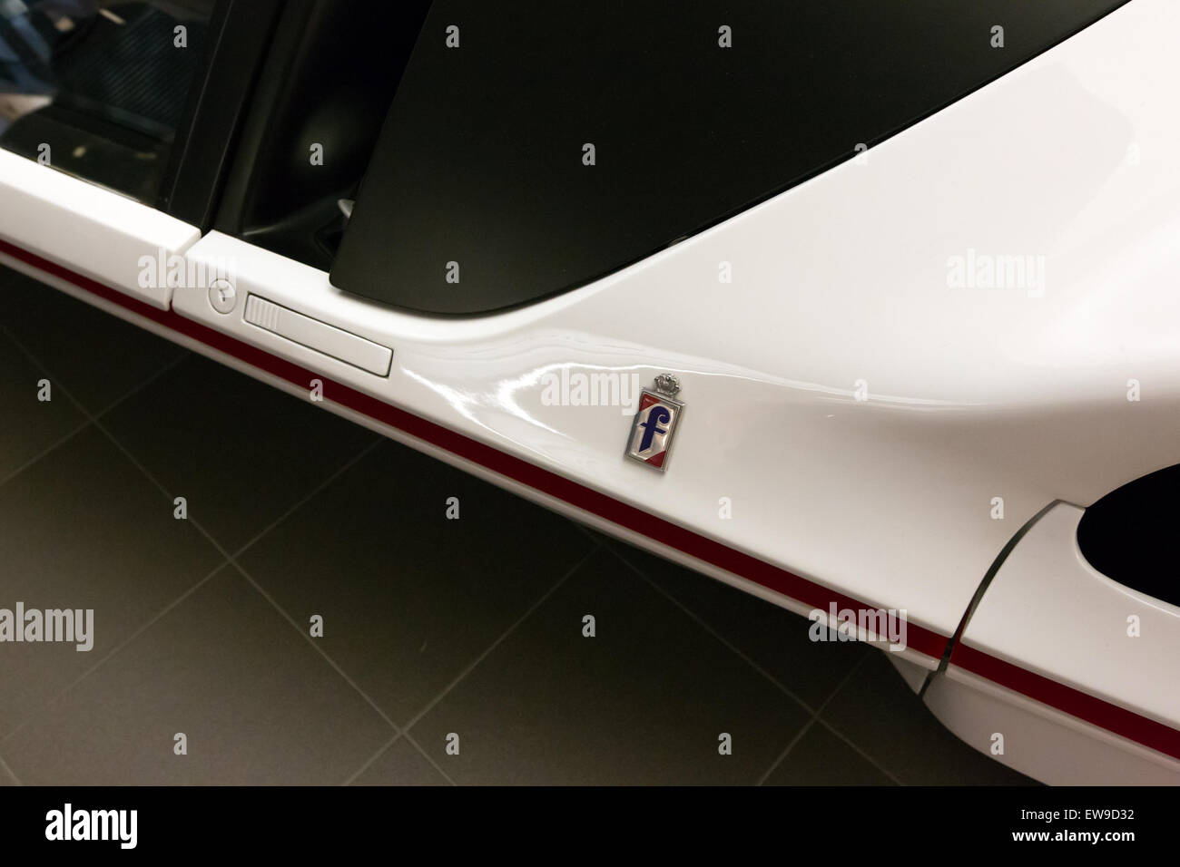 The Ferrari Modulo is a concept car designed by Pininfarina, displayed ...