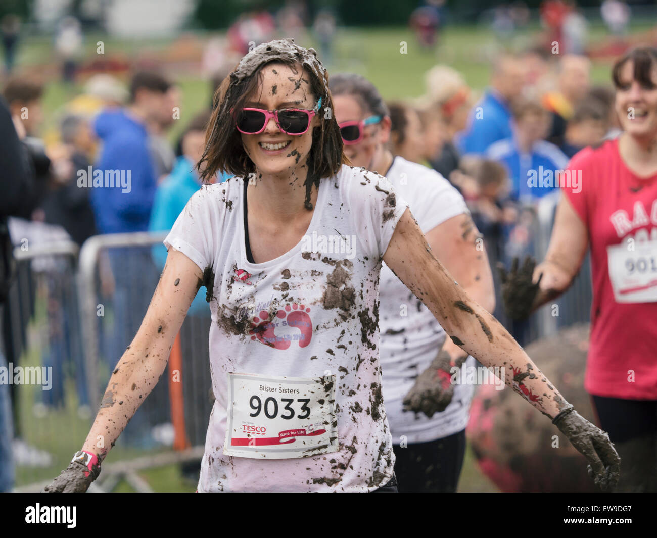 Pretty muddy race for life hi-res stock photography and images - Alamy