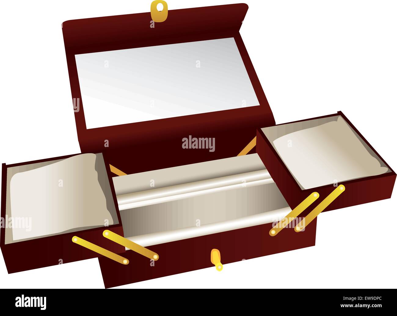 Jewelry chest Stock Vector Images - Alamy