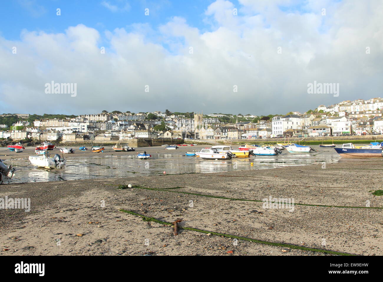 Cornwall beaches porthminster hi-res stock photography and images - Alamy