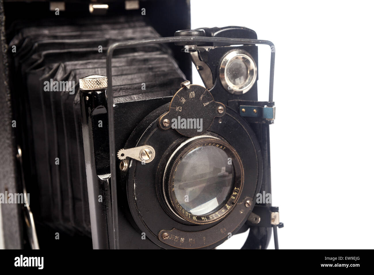 old fashioned vintage film camera isolated Stock Photo - Alamy