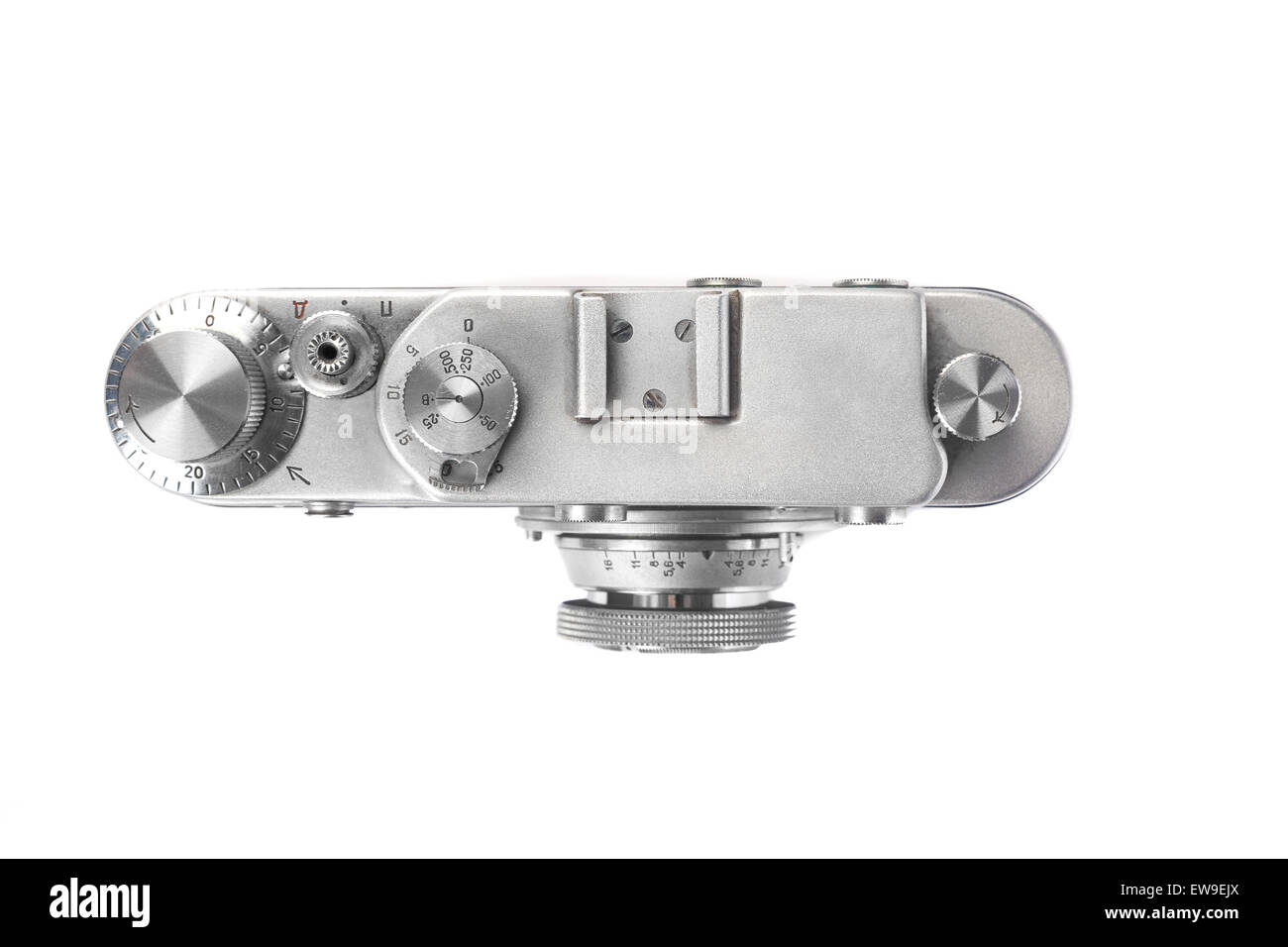 old fashioned vintage film camera isolated Stock Photo - Alamy