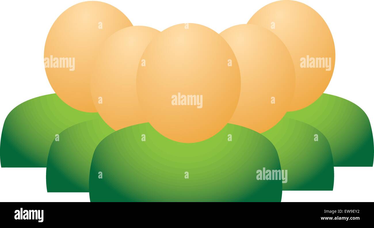 Faceless group of people Stock Vector Image & Art - Alamy