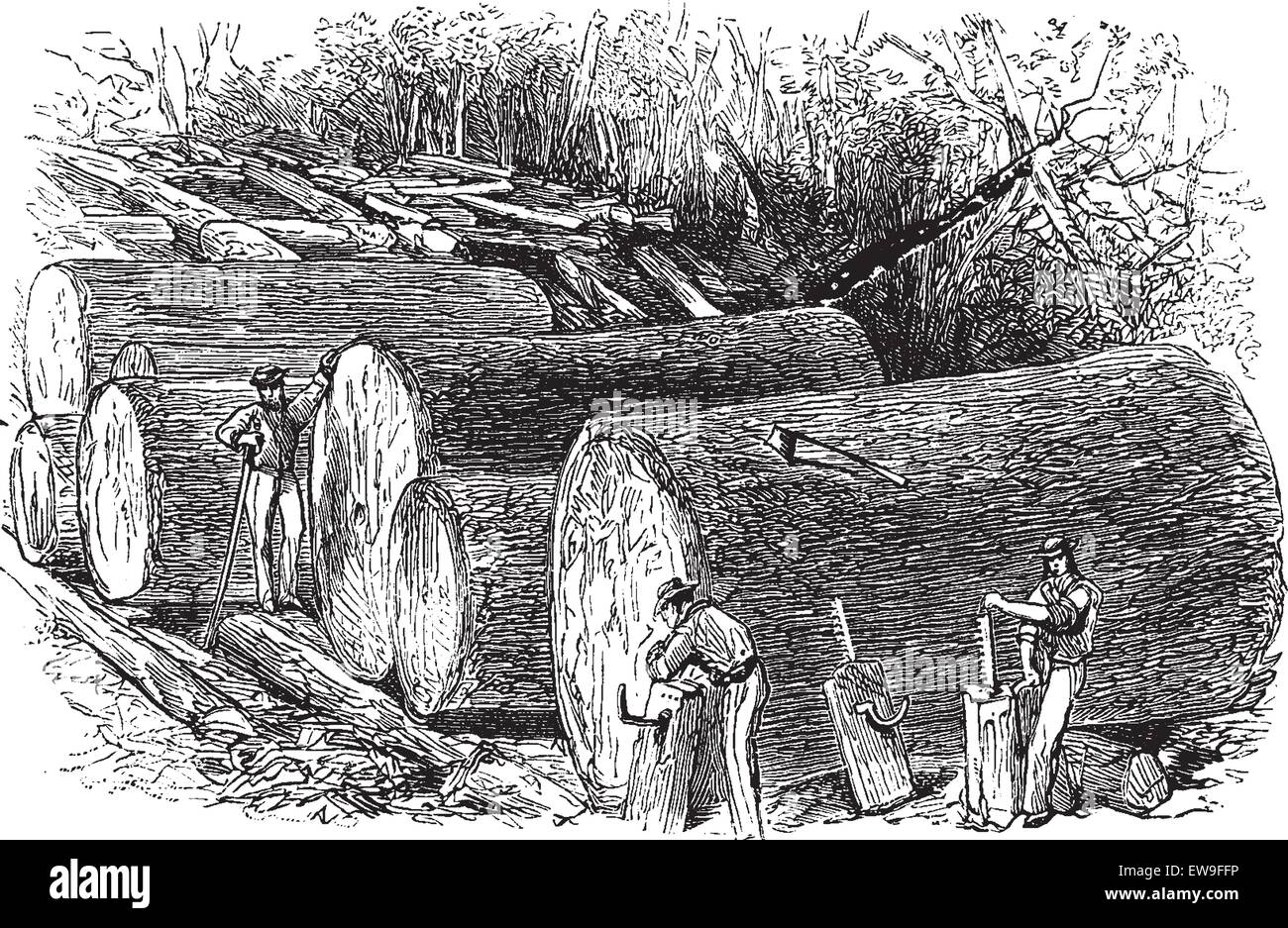 Log roll person Stock Vector Images - Alamy