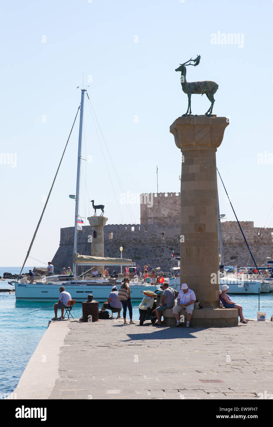 Rhodos symbol hi-res stock photography and images - Alamy