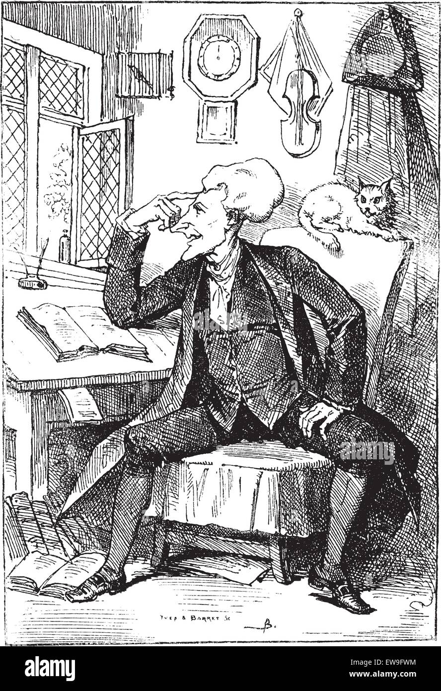 Thomas rowlandson drawing Stock Vector Images - Alamy