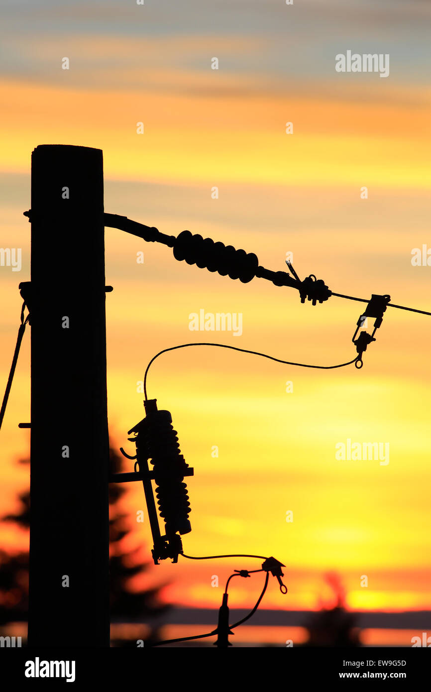 Power pole hi-res stock photography and images - Alamy