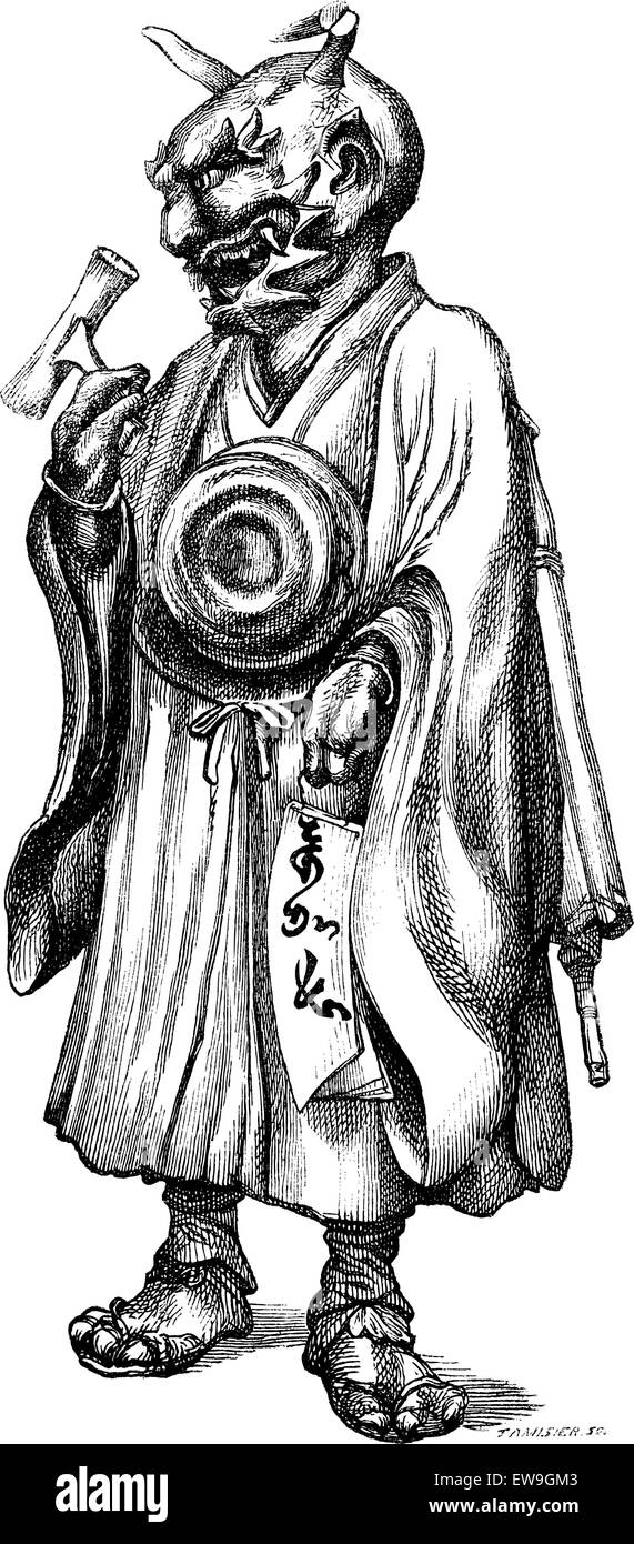 Statue demon Stock Vector Images - Alamy