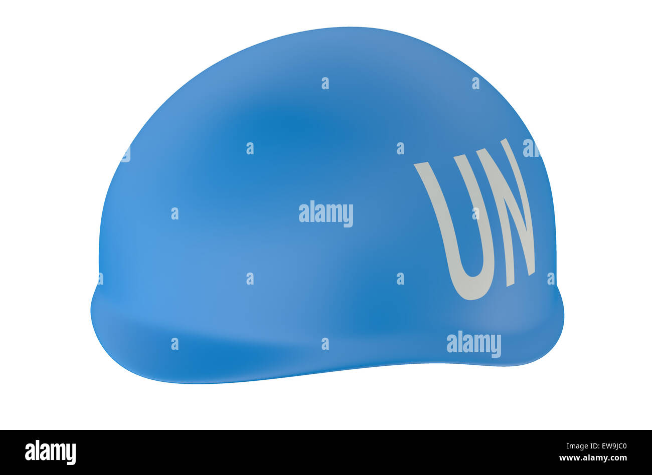 peacekeeping UN isolated on white background Stock Photo - Alamy