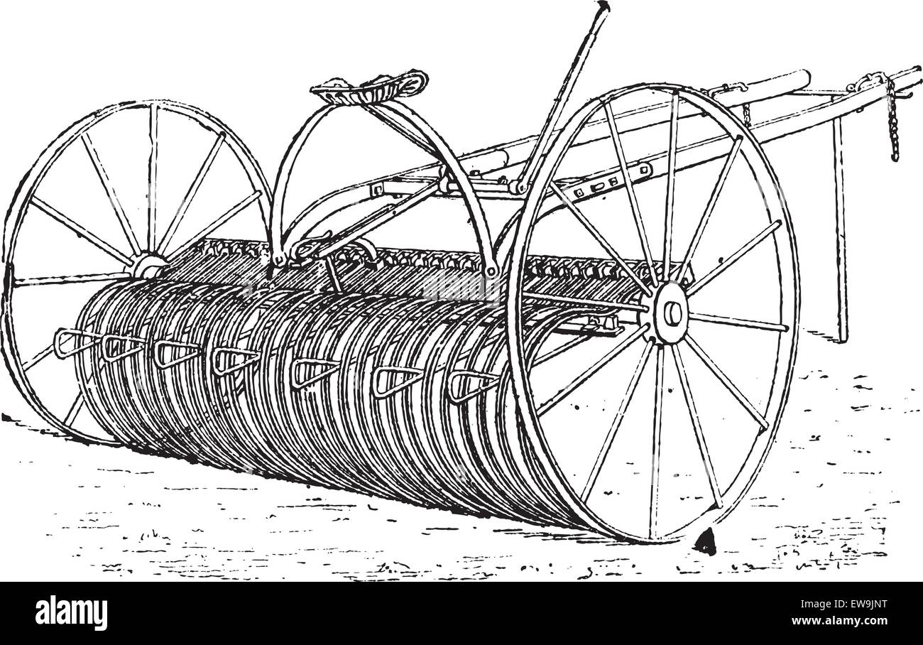 Ancient rake Stock Vector Images - Alamy