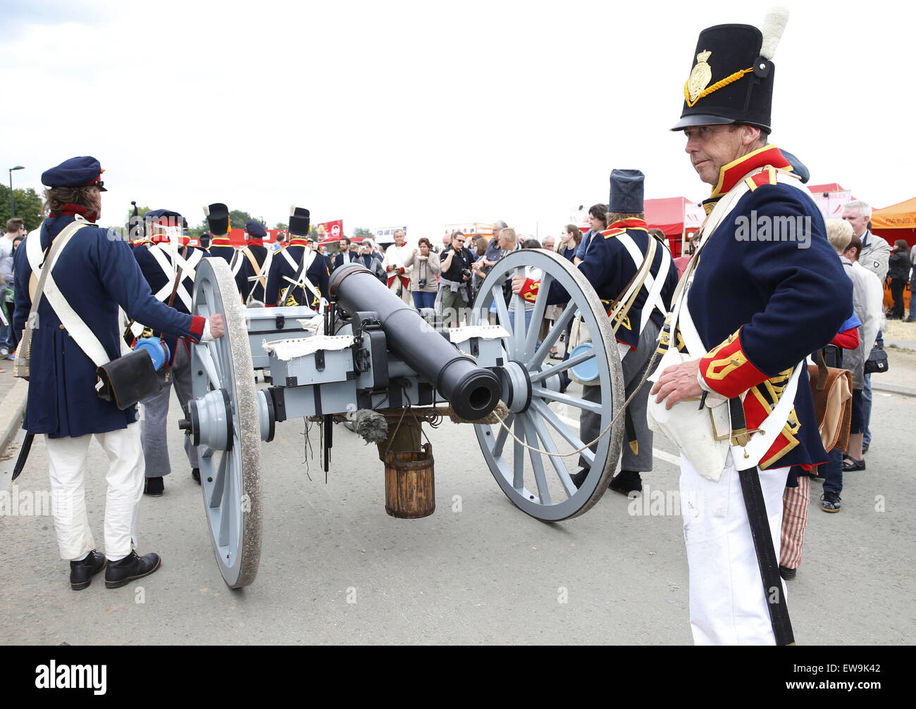 Battle of waterloo reconstruction hi-res stock photography and images ...