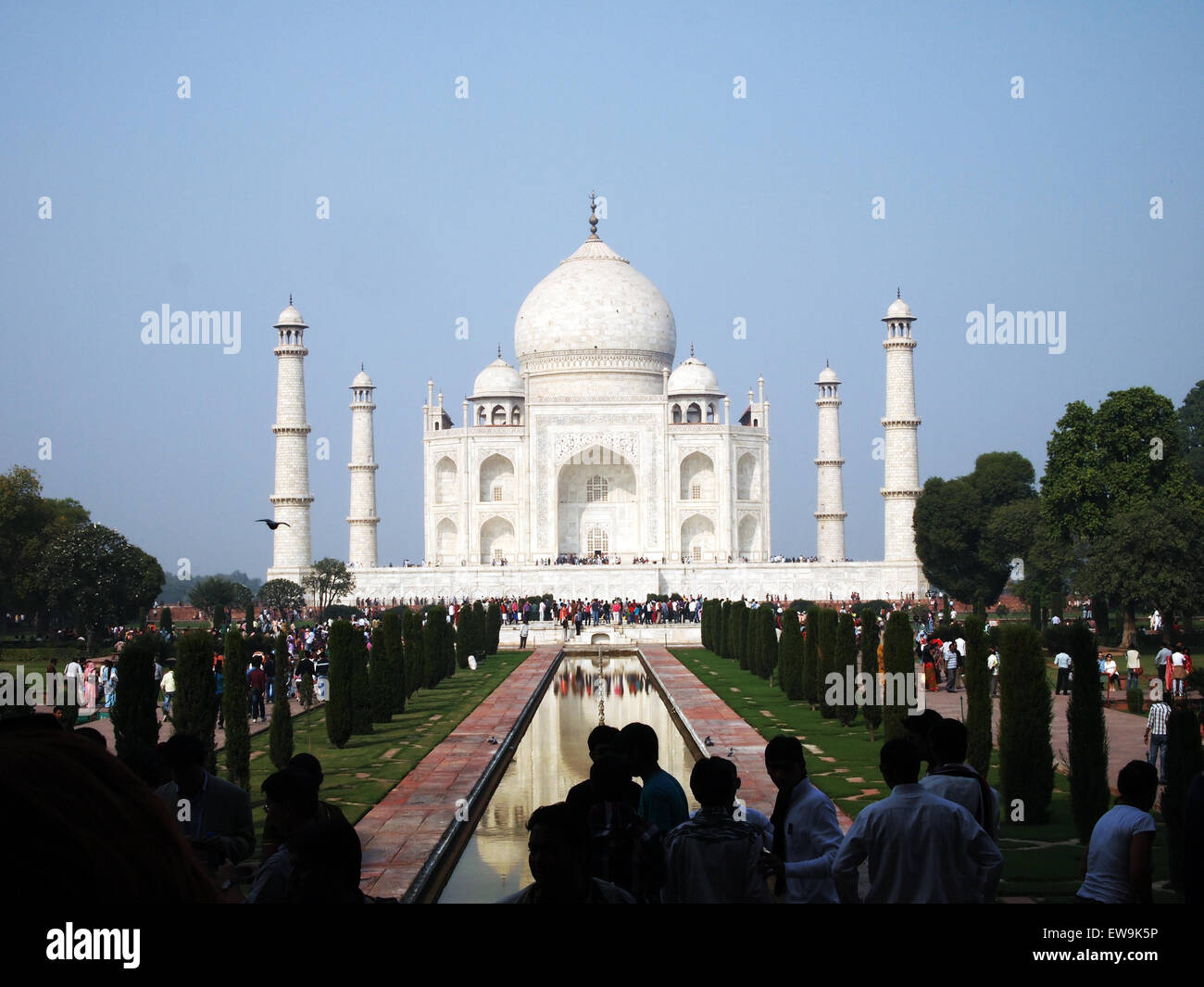 Taj Majal from afar Stock Photo - Alamy