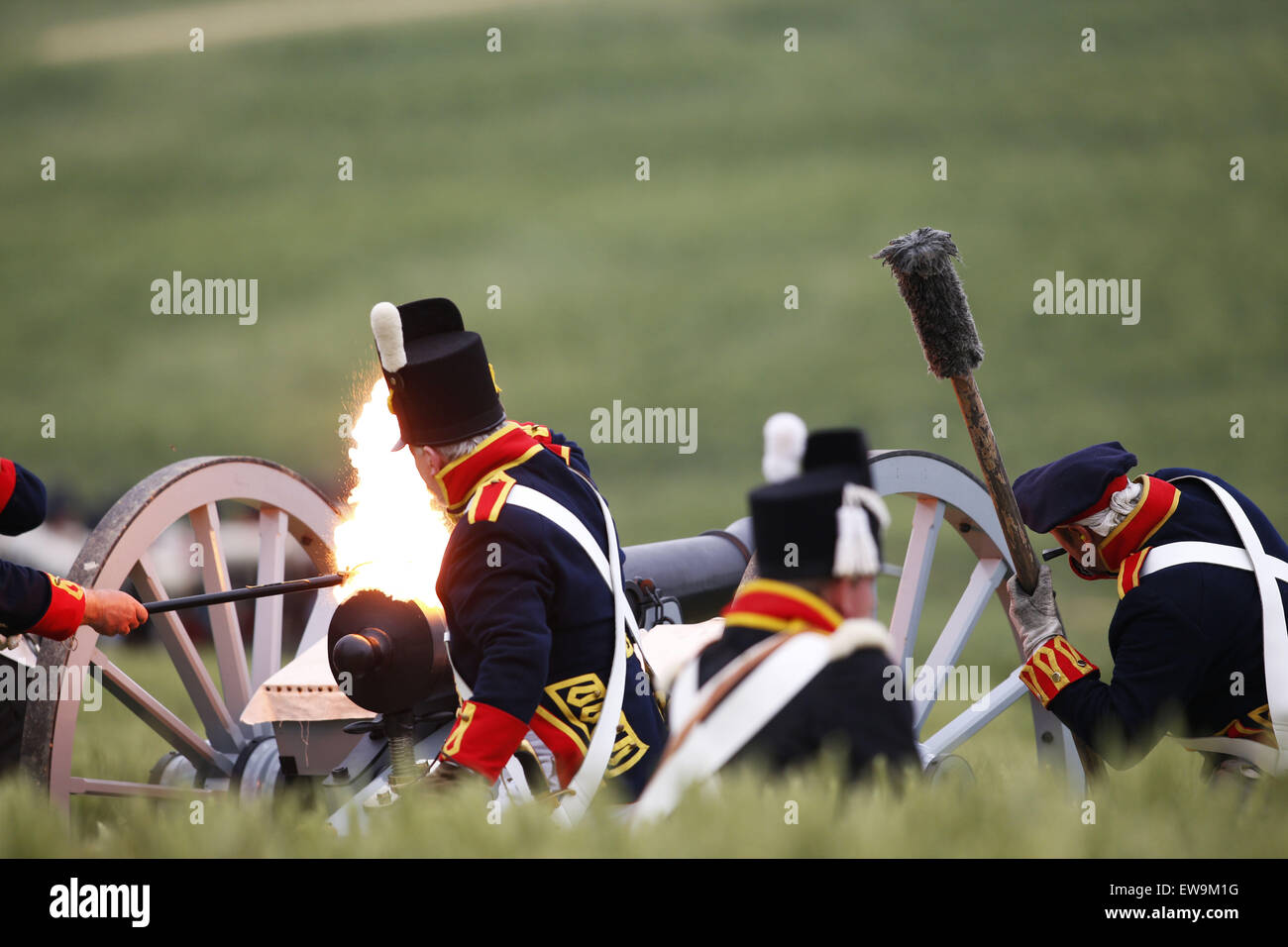 Waterloo cannon hi-res stock photography and images - Alamy