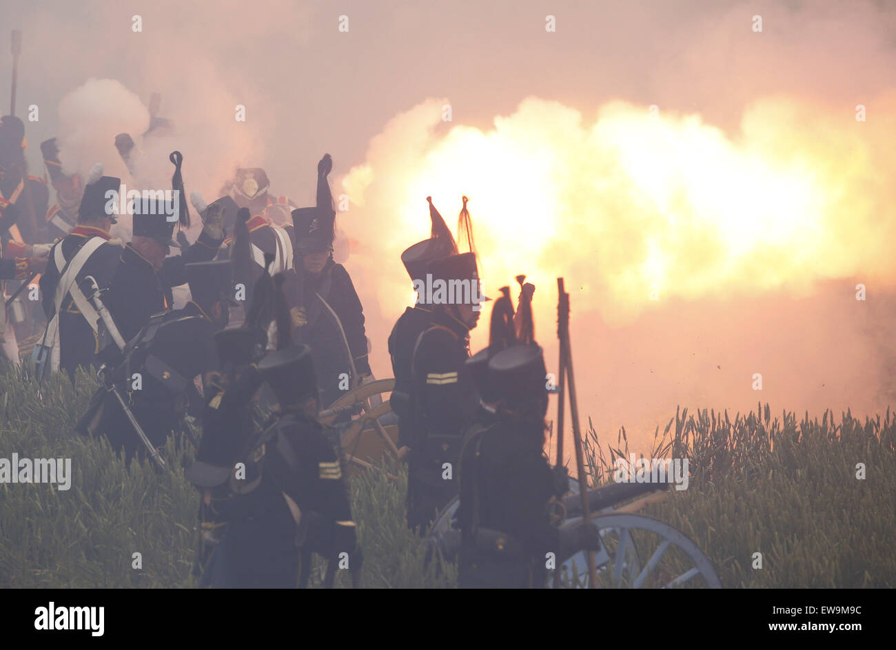 Waterloo cannon hi-res stock photography and images - Alamy