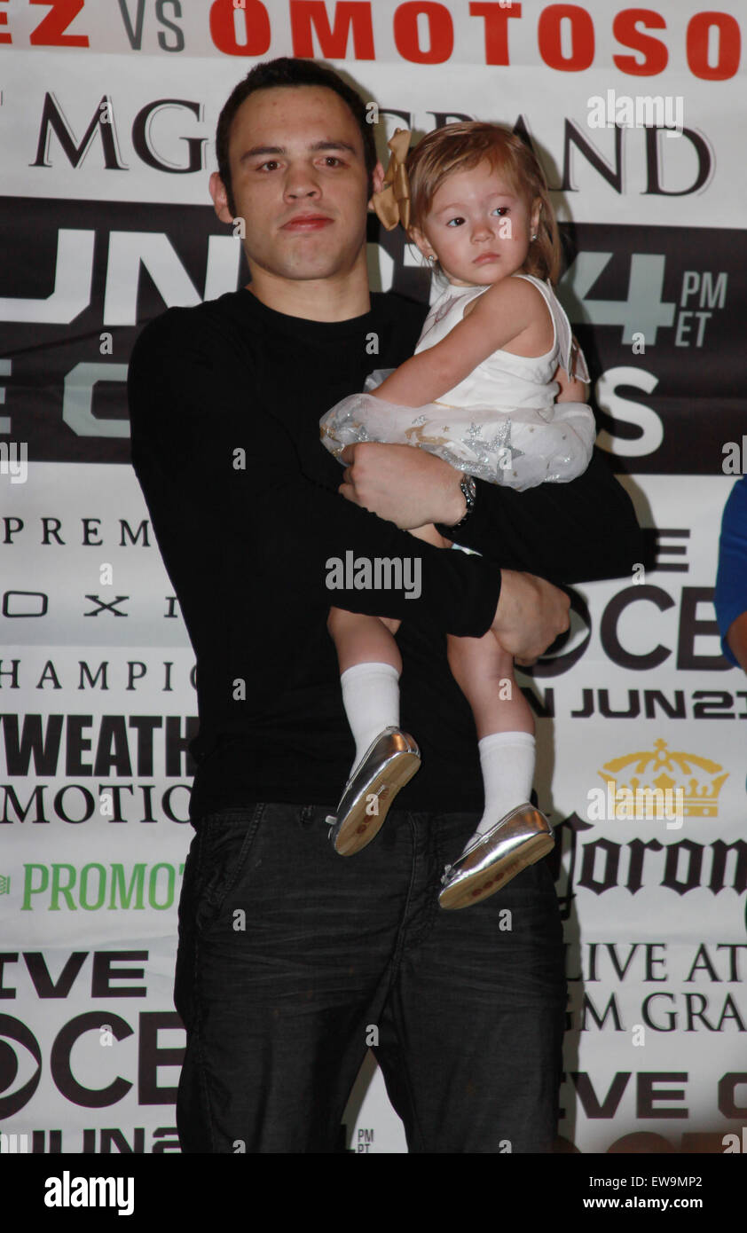 Las Vegas, Nevada, USA. 20th June, 2015. Boxer Julio Caesar Chavez jr ...