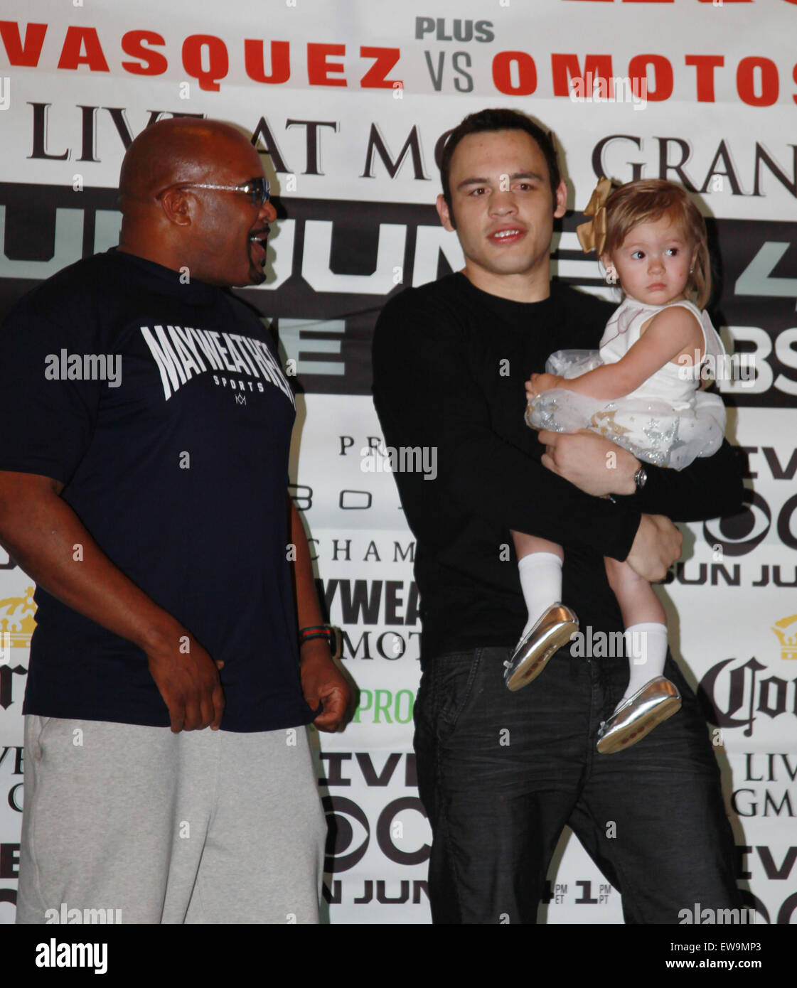 Las Vegas, Nevada, USA. 20th June, 2015. Boxer Julio Caesar Chavez jr ...