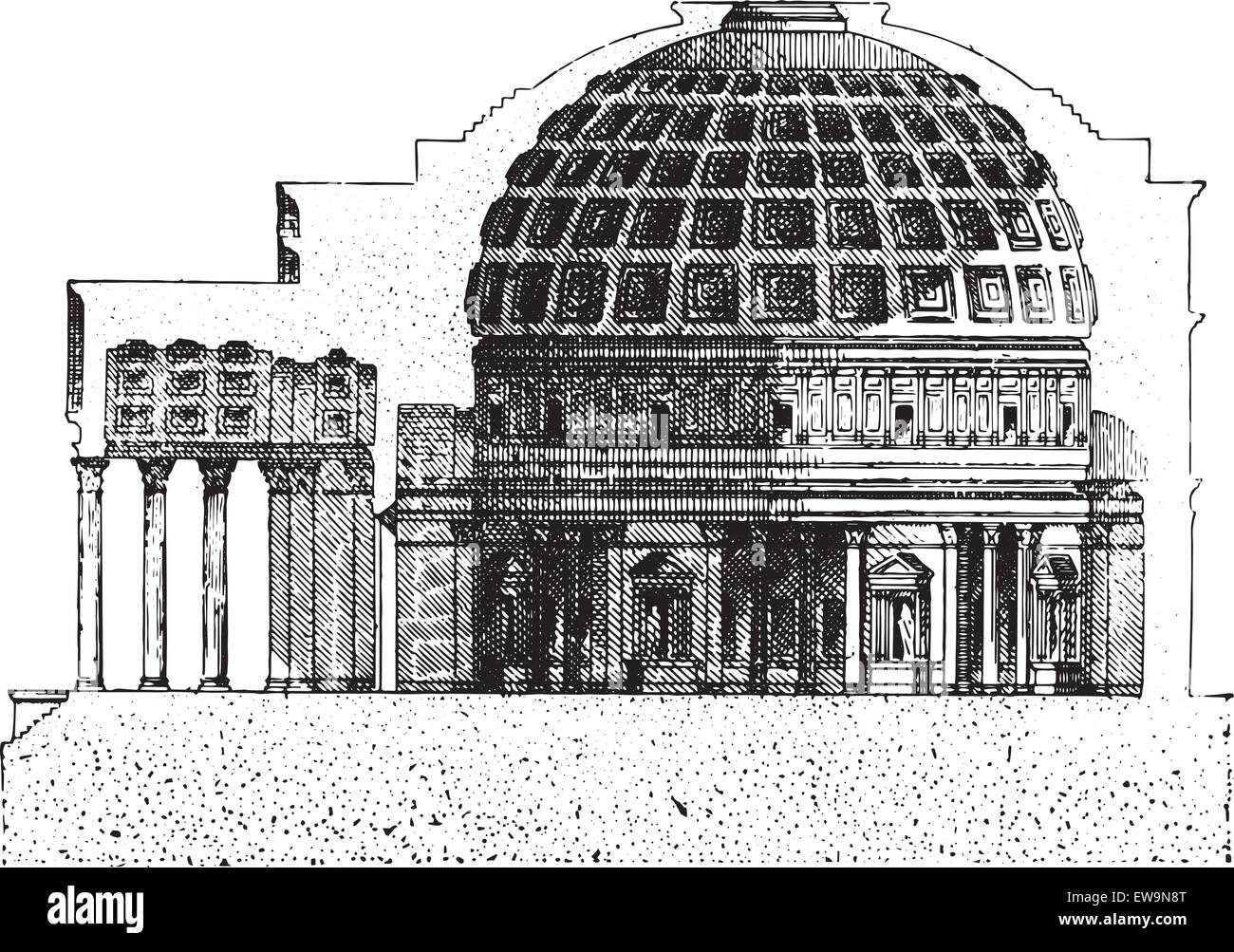 Pantheon Stock Vector Images - Alamy