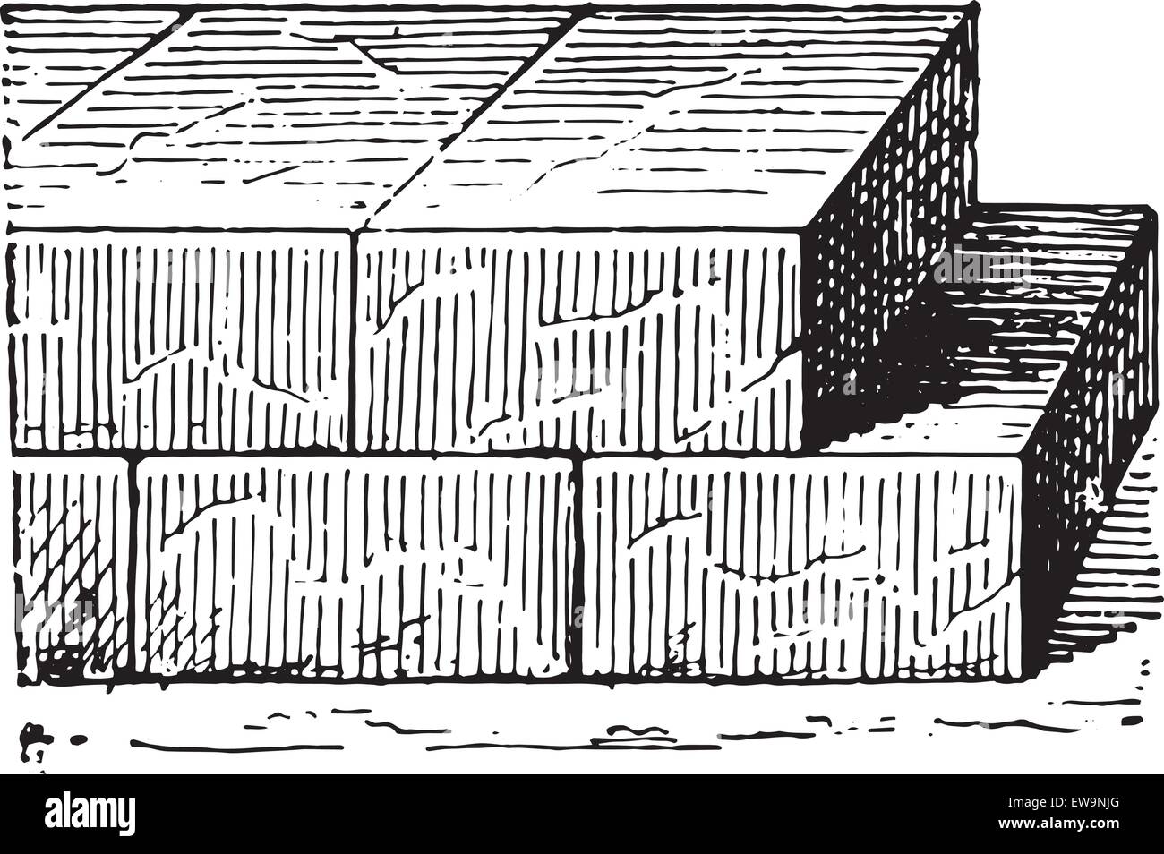 Pile Of Bricks Drawing