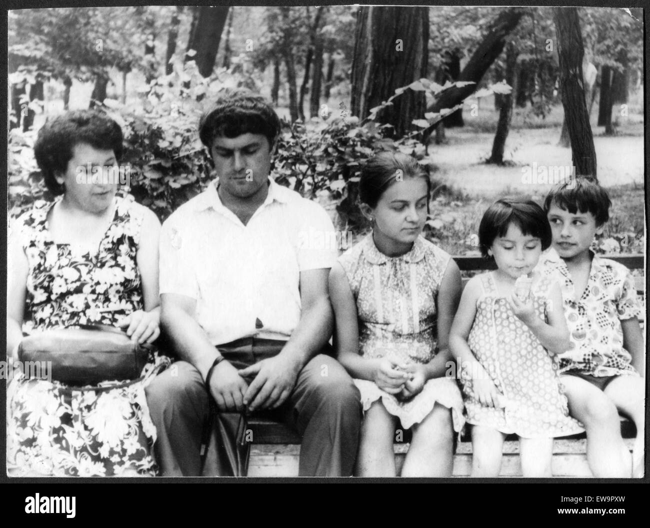 Soviet family hi-res stock photography and images - Alamy
