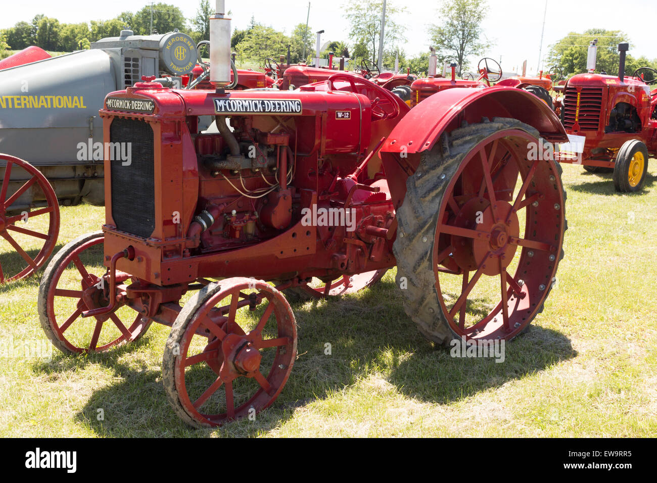 McCormick Deering W12 Standard Tread Tractor built from 1934-1938 Stock ...