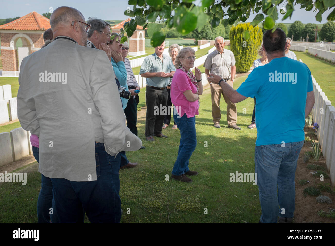 General view of Rory Stephens battle field tours covering the ...
