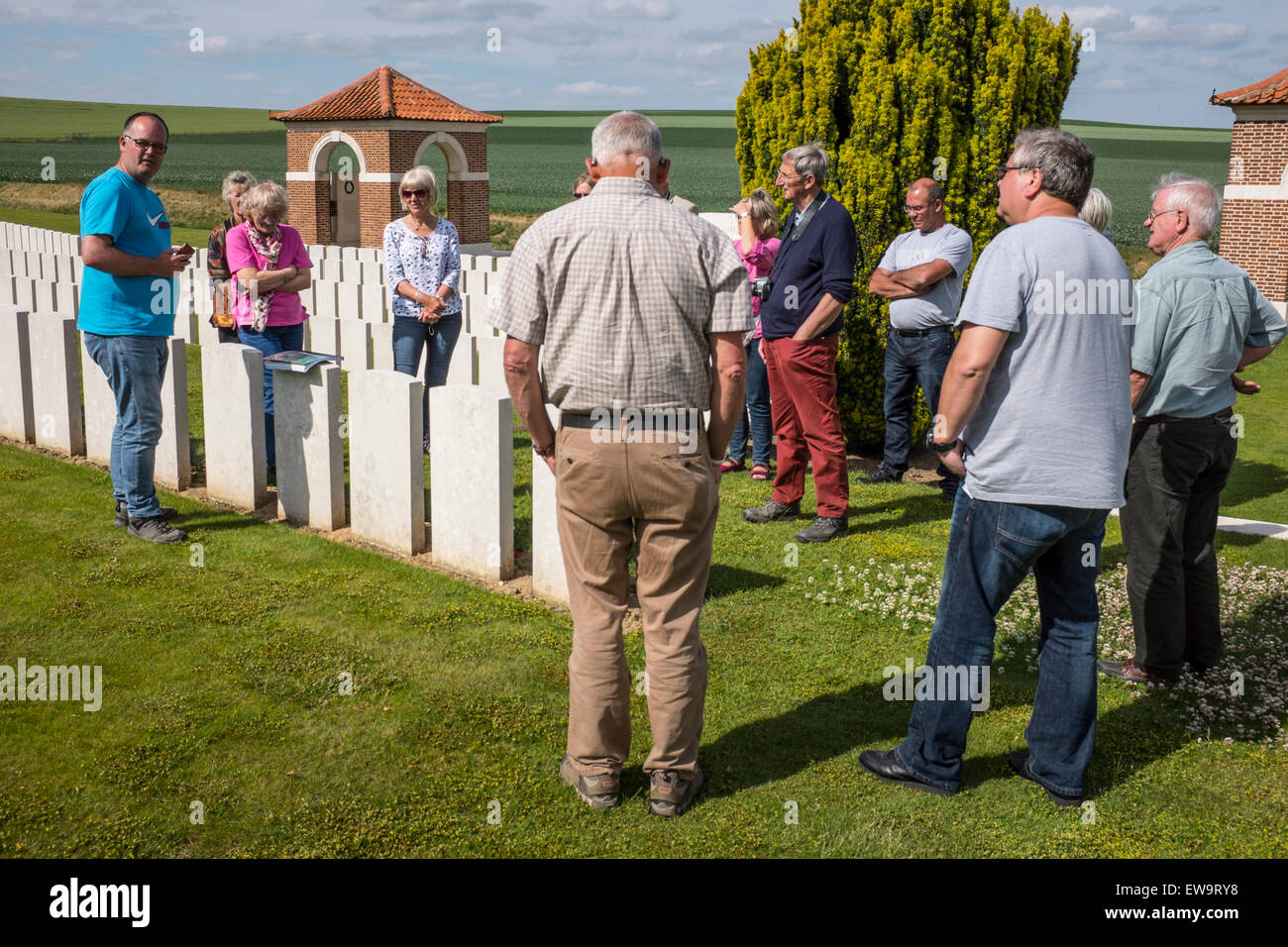 General view of Rory Stephens battle field tours covering the ...