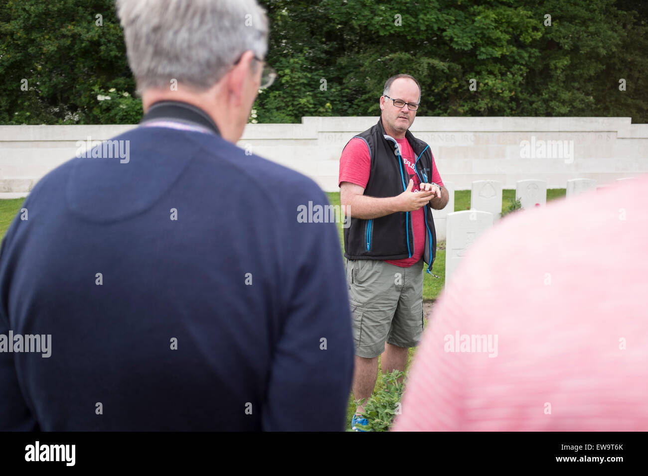General view of Rory Stephens battle field tours covering the ...