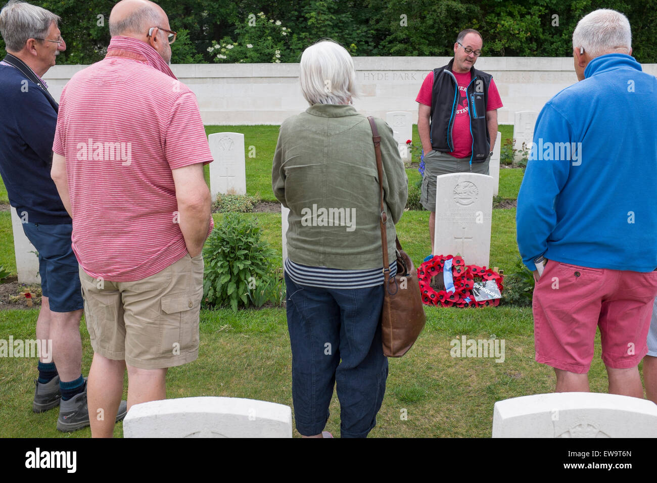 General view of Rory Stephens battle field tours covering the ...