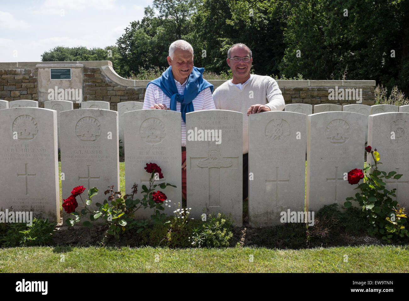World war 1 battlefield tour hi-res stock photography and images - Alamy