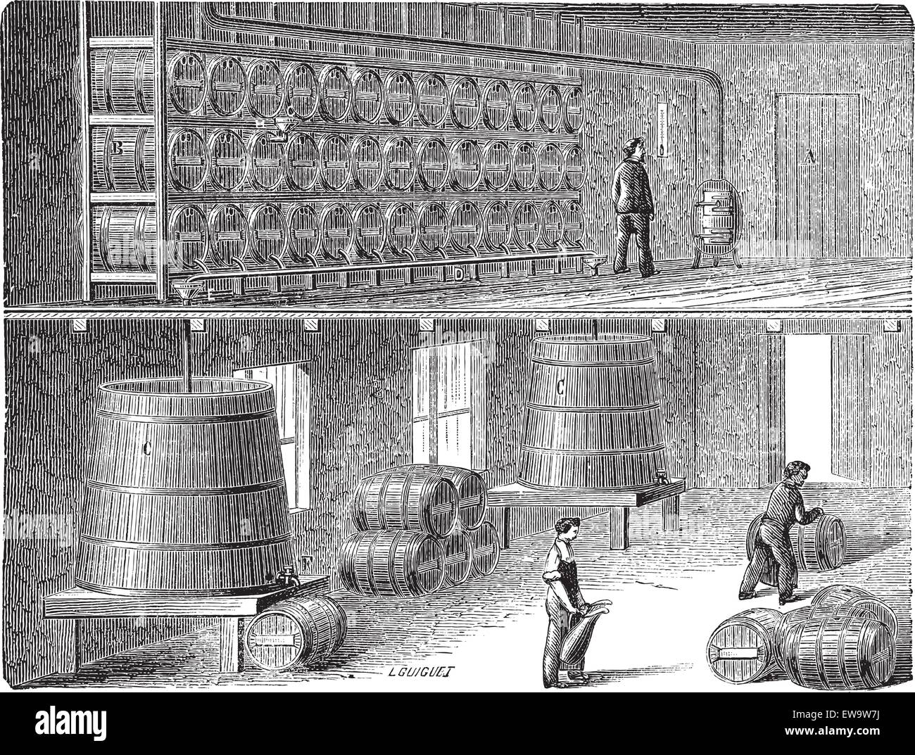 Cider making illustration hi-res stock photography and images - Alamy