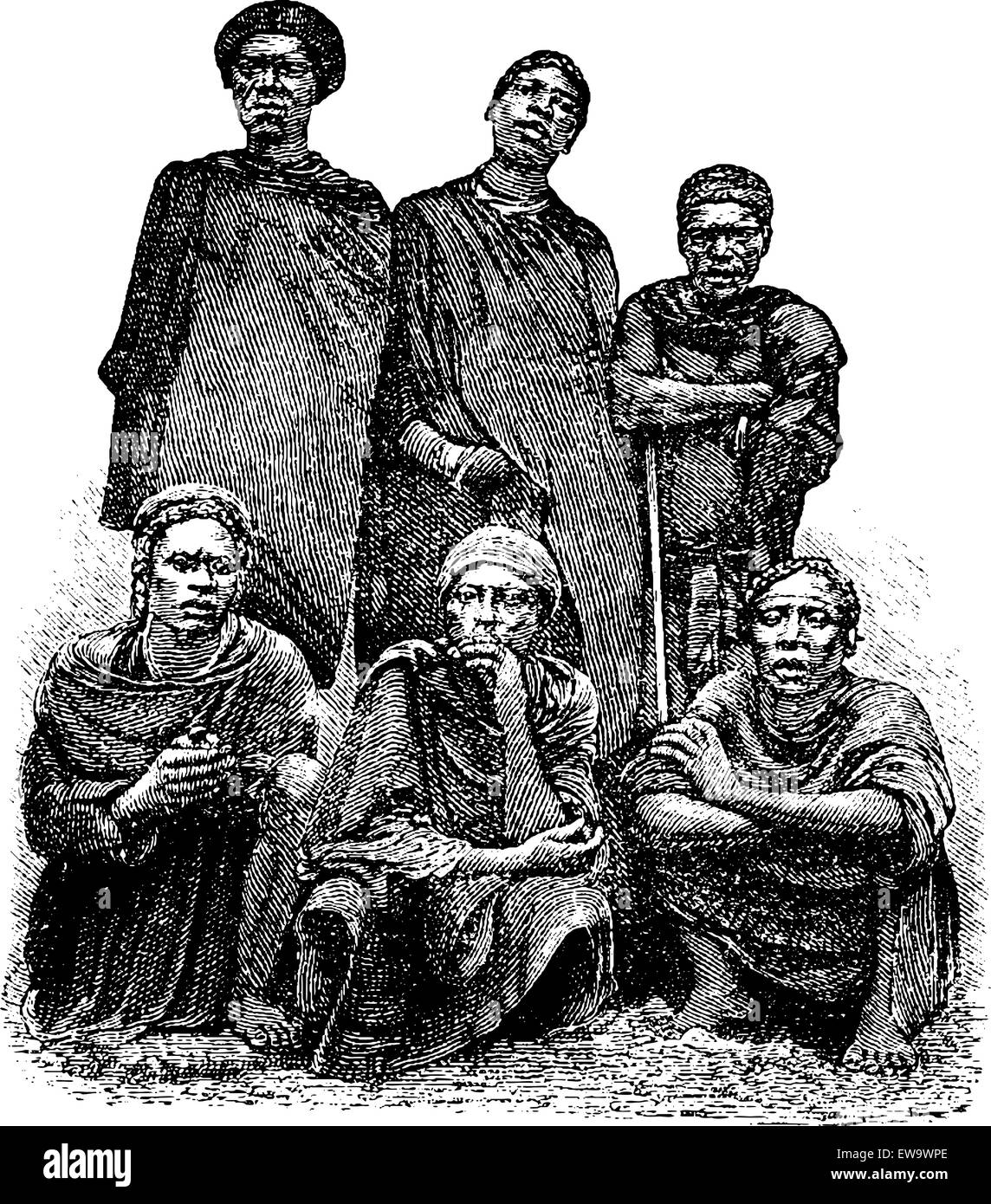 Central africa expedition Stock Vector Images - Alamy