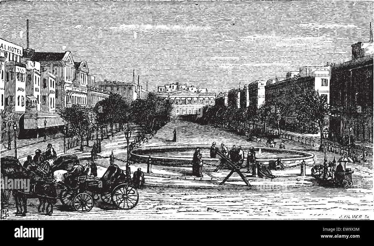 Art, ancient city of alexandria egypt Stock Vector Images - Alamy
