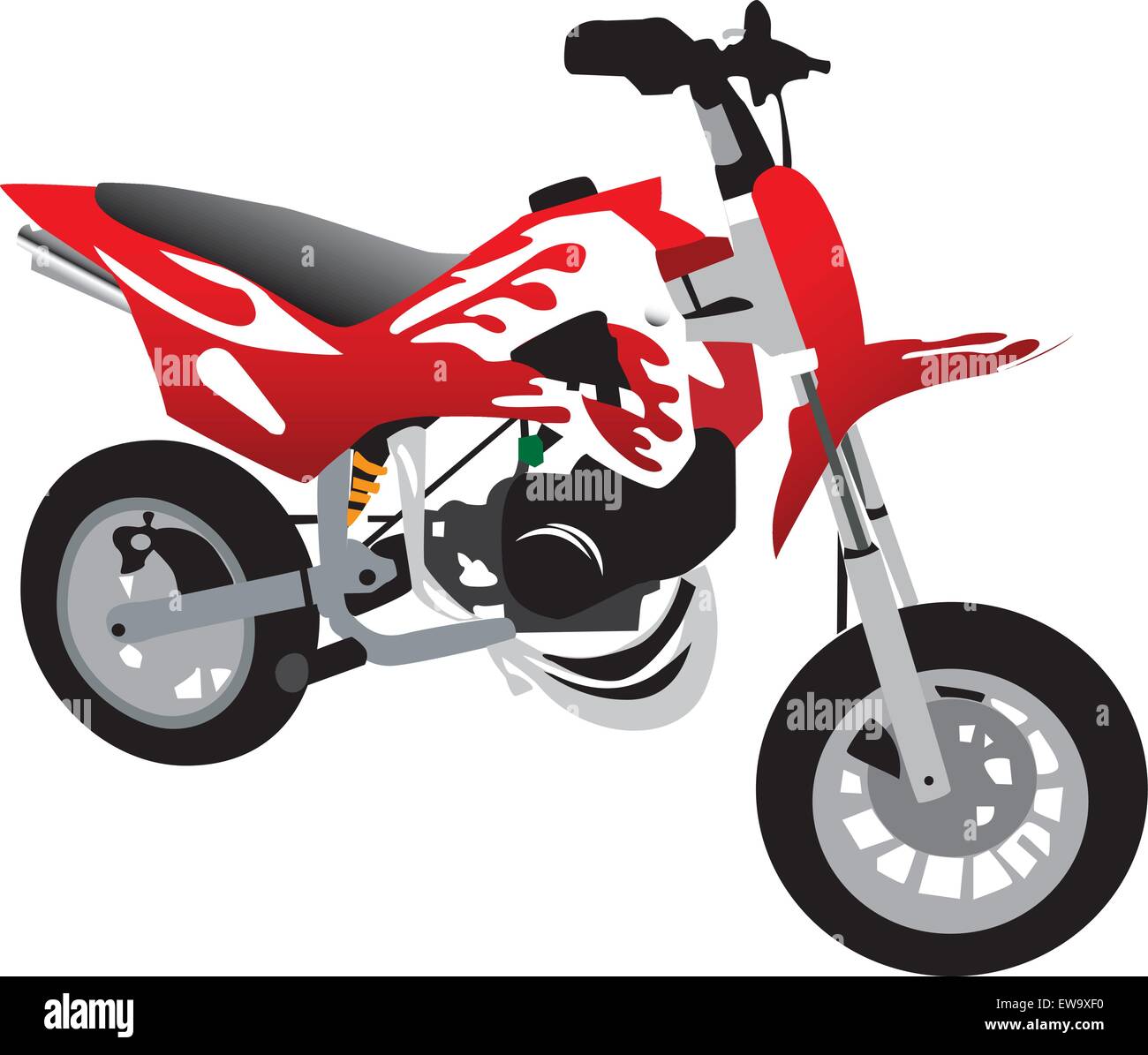 Motorcycle toy Stock Vector Images - Alamy