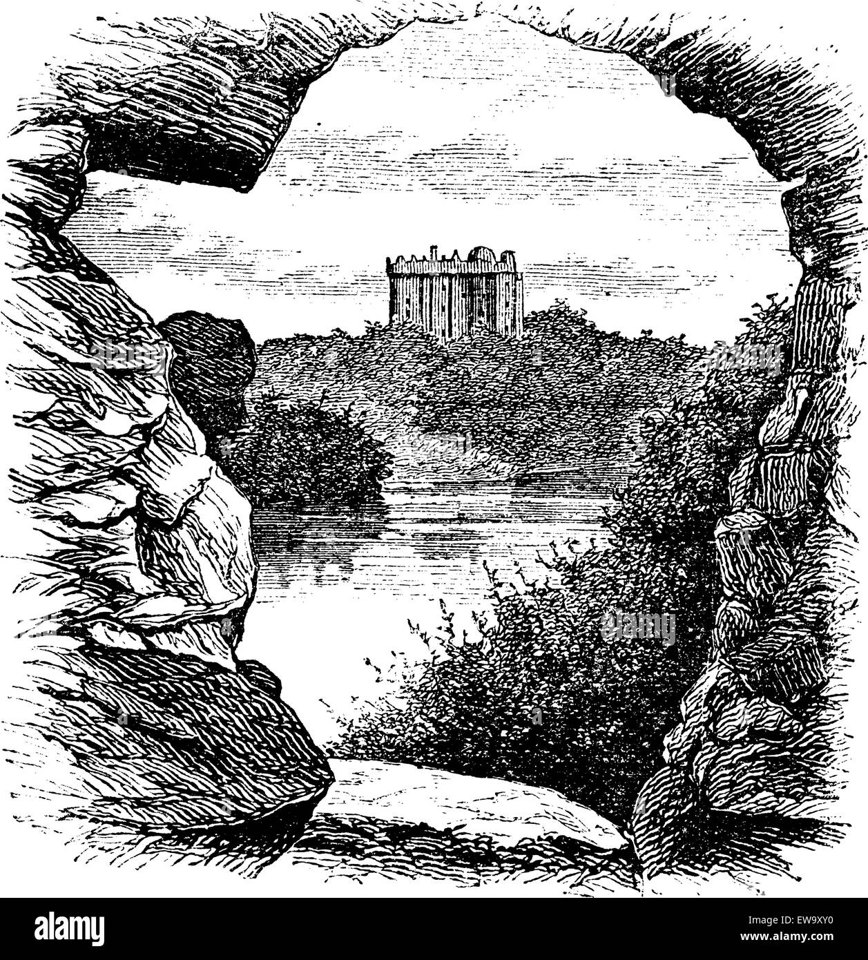 The blarney stone Stock Vector Images - Alamy