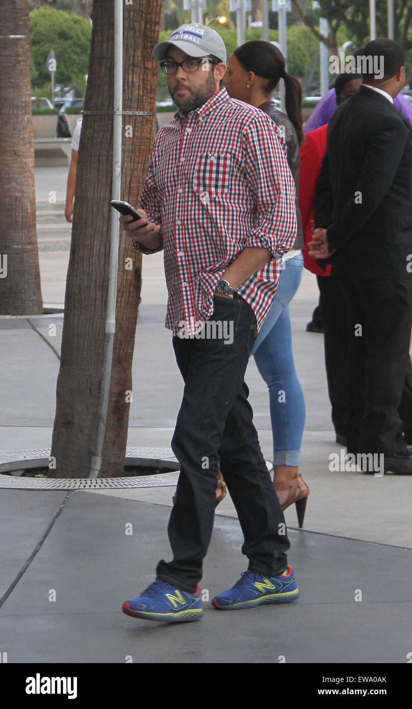 Actor P.J. Byrne at the Staples Center in Los Angeles Featuring: P.J ...
